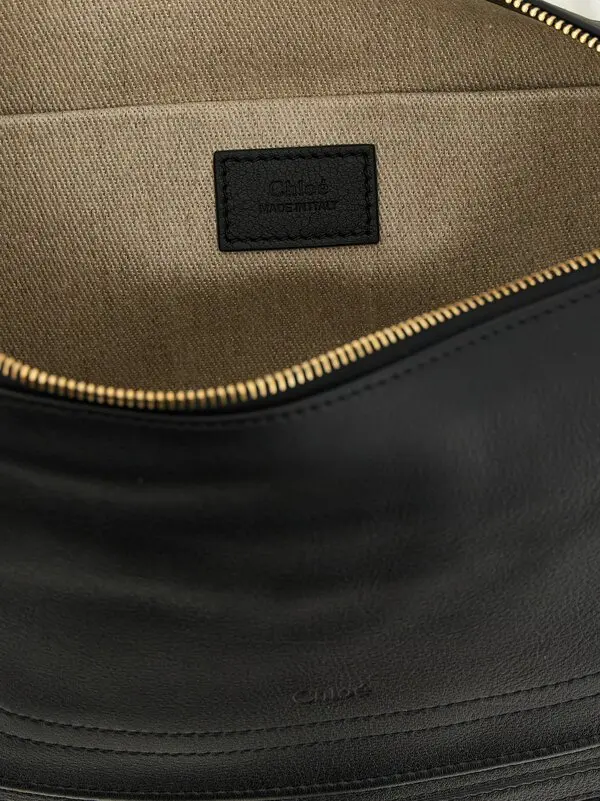 Chloé Marcie Small Shoulder Bag - Black