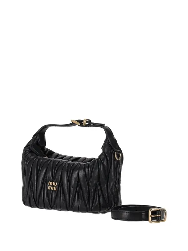 Miu Miu Matelassé Shoulder Bag - Nero