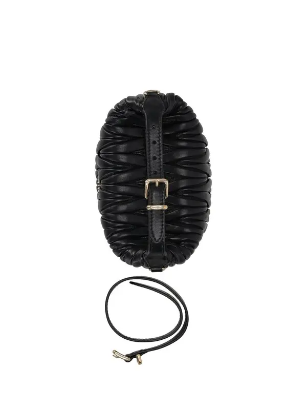 Miu Miu Matelassé Shoulder Bag - Nero