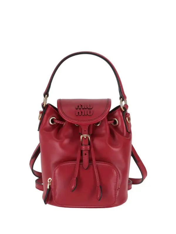 Miu Miu Borse Softy - Rosso