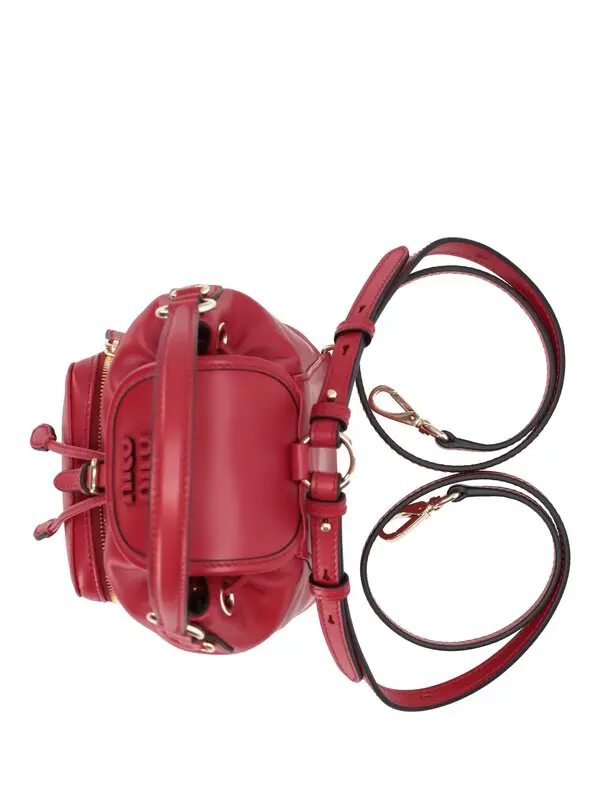 Miu Miu Borse Softy - Rosso