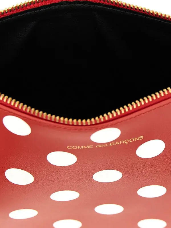Comme Des Garçons Polka Dots Printed' Wallet