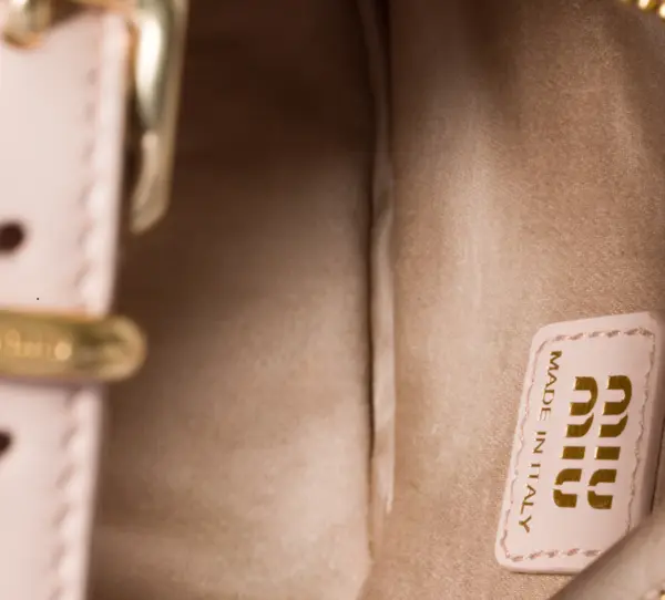Miu Miu Matelassé Shoulder Bag - Cipria