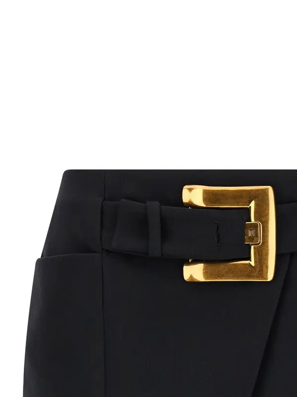 Balmain Anthem' Mini Skirt