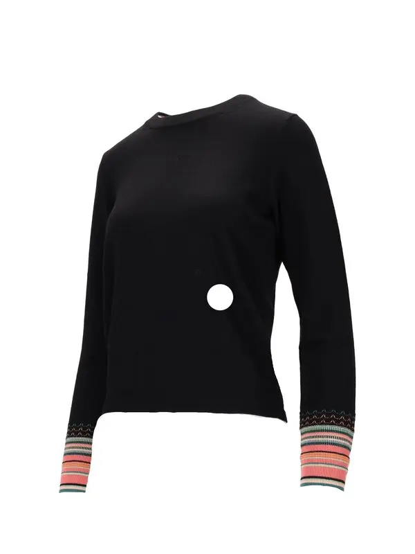 Paul Smith Knitted Crew Neck Sweater - Black