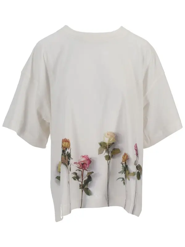Paul Smith Dried Flowers T-shirt - Off White