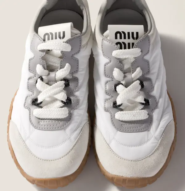 Miu Miu Lace-up Sneakers