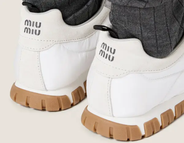 Miu Miu Lace-up Sneakers