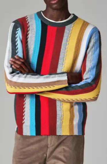 Paul Smith Crew Neck Sweater - Multi Coloured