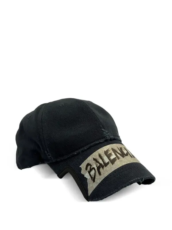 Balenciaga Baseball Cap - Black