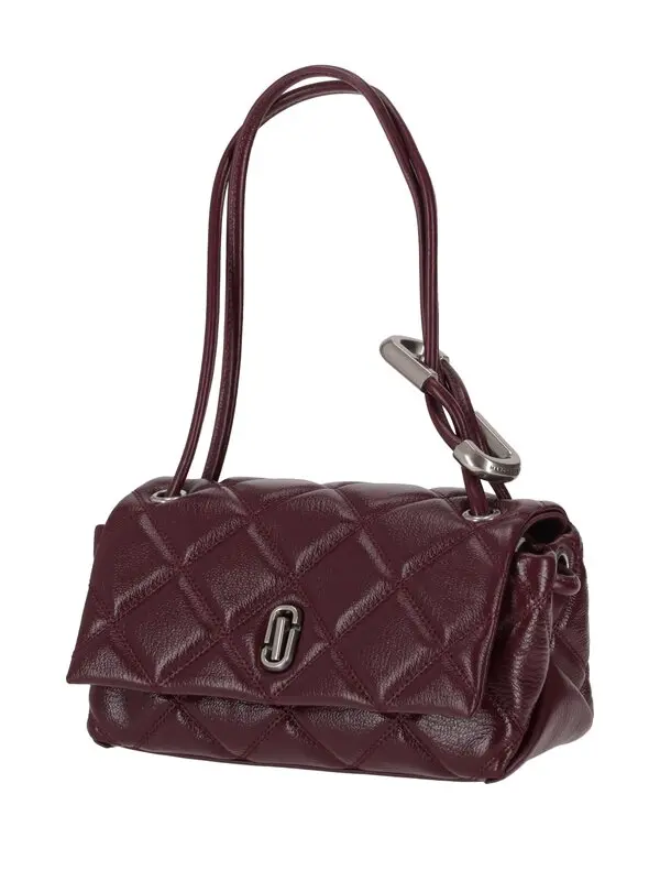 Marc Jacobs The Mini Dual Shoulder Bag - Dark Plum