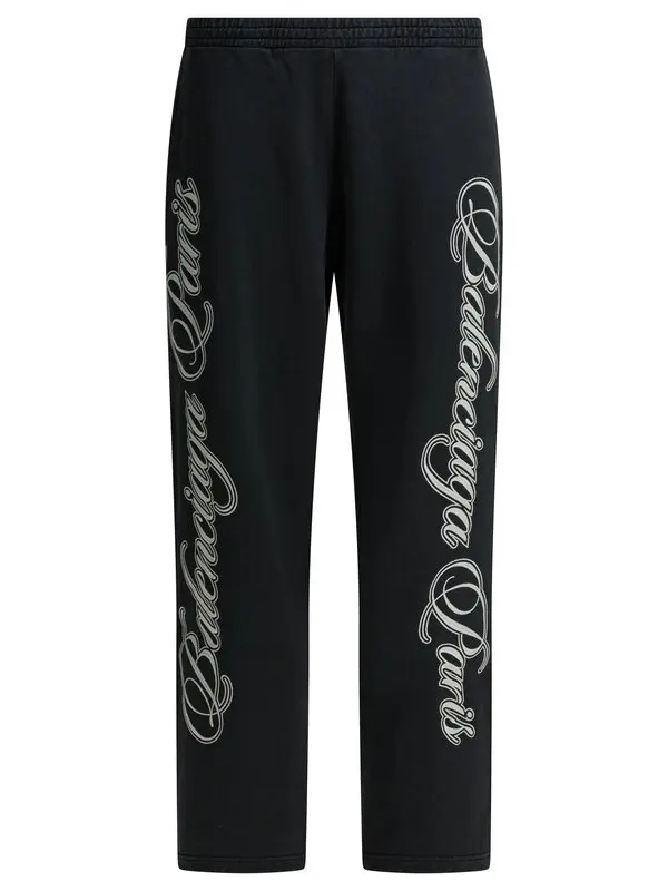 Balenciaga Baggy Cursive Pants