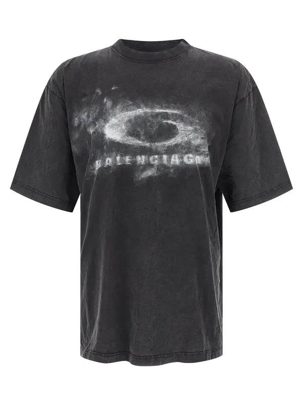 Balenciaga Washed Crayon Loop' T Shirt