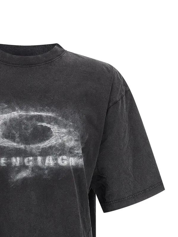 Balenciaga Washed Crayon Loop' T Shirt