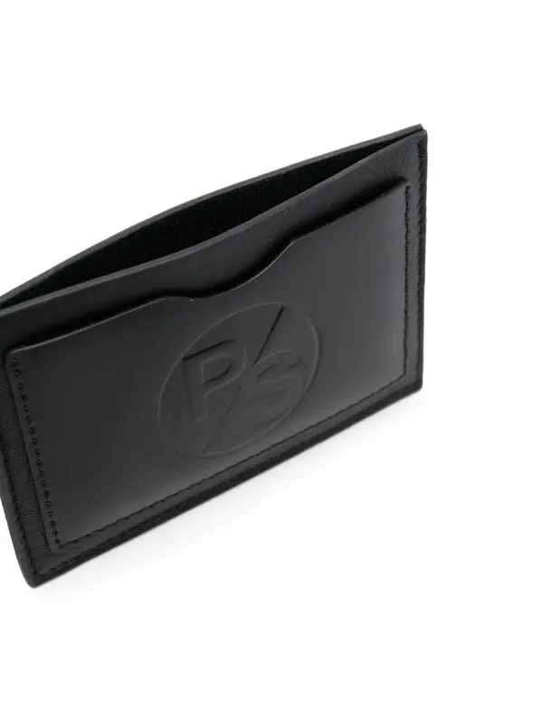 Paul Smith Debossed Logo Leather Cardholder