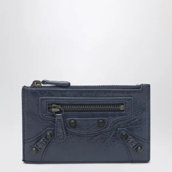 Balenciaga Le City Long Card Holder And Coin Purse - Blue