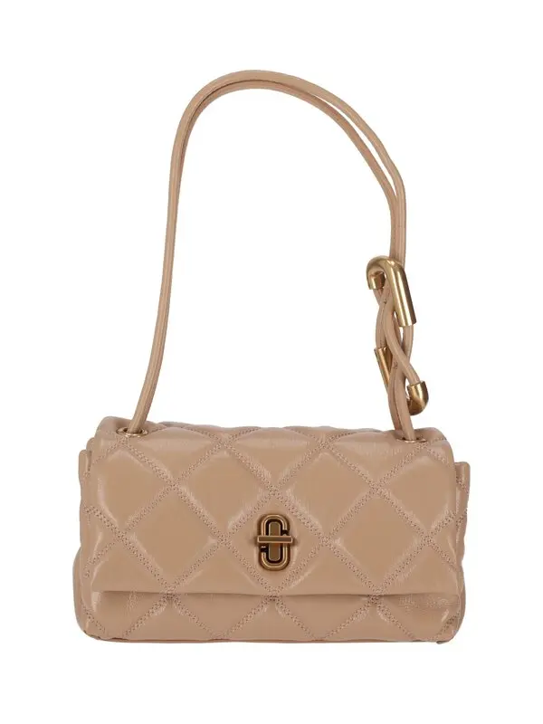 Marc Jacobs Mini Quilted Shoulder Bag - Camel