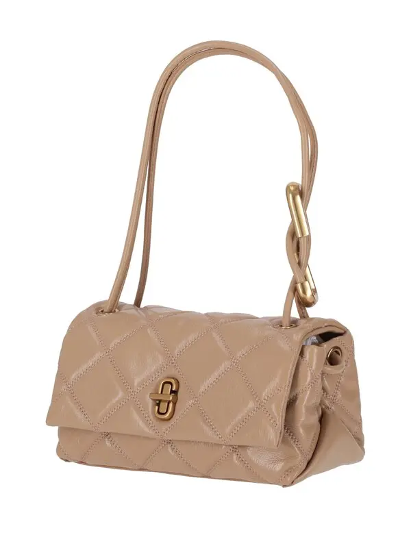 Marc Jacobs Mini Quilted Shoulder Bag - Camel
