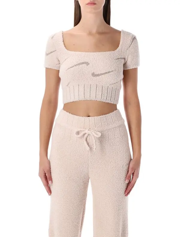 Nike Sportswear Phoenix Bouclé Crop Top
