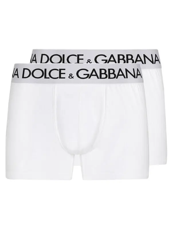Dolce & Gabbana Bi Pack Boxer Regular - White