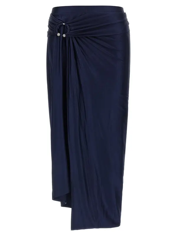 Rabanne Piercing Midi Skirt
