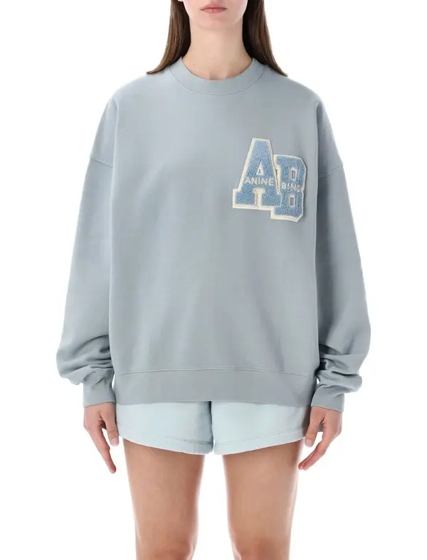 ANINE BING Appliqued Sweatshirt
