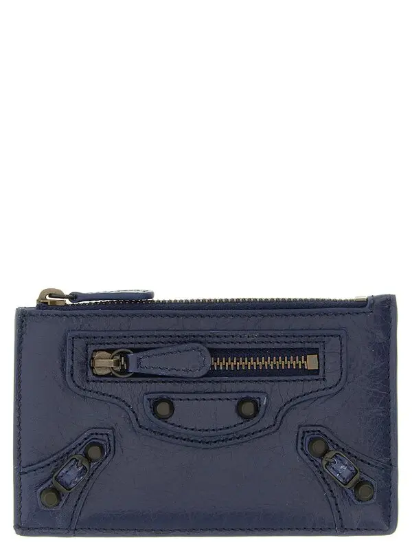 Balenciaga Le City Lungo' Card Holder - Blue