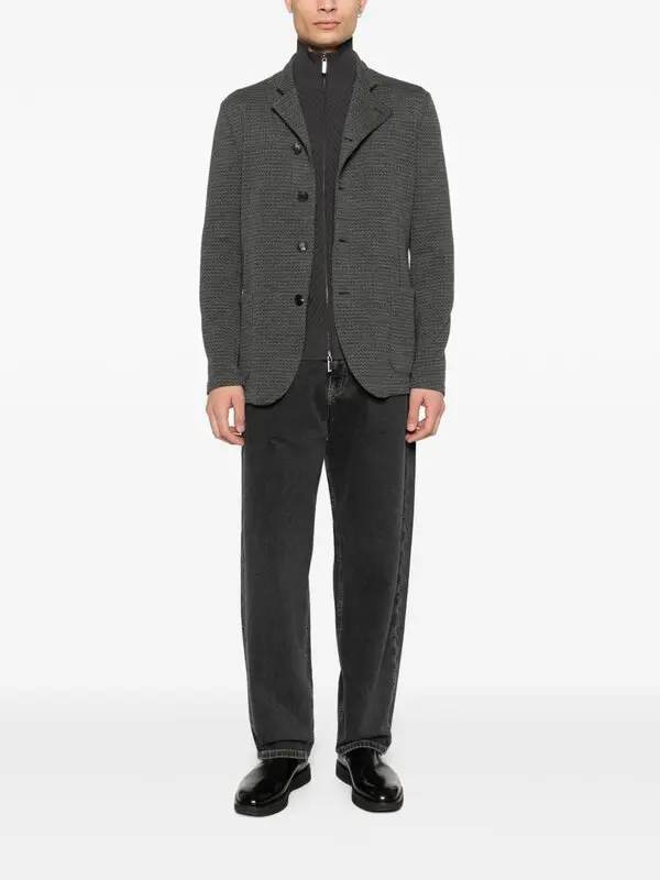 Emporio Armani Denim Cotton Jeans - Grey
