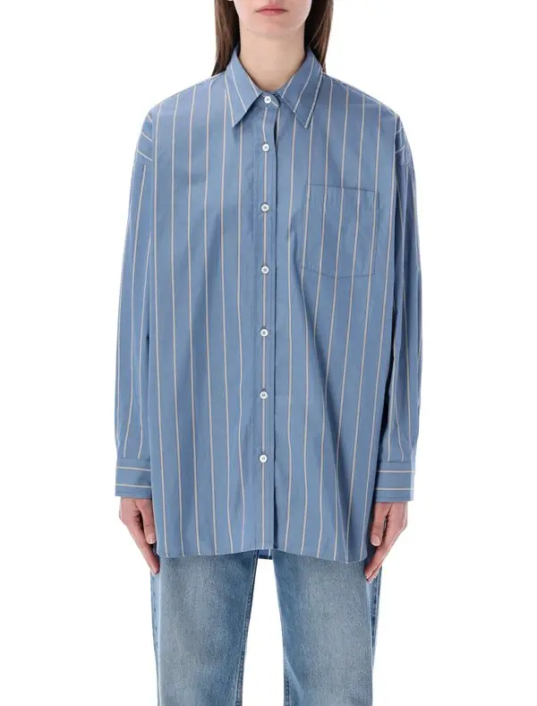 A.p.c. Striped Cotton Shirt