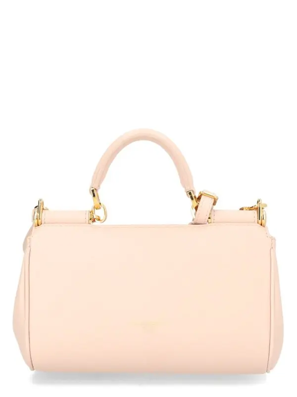 Dolce & Gabbana My Sicily Top Handle Bag - Nude