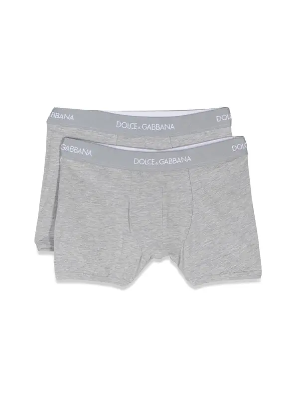 Dolce & Gabbana Bi Pack Boxer - Grey