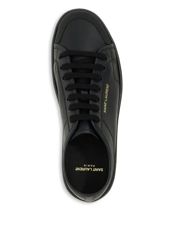 Saint Laurent Gym Leather Sneakers - Black