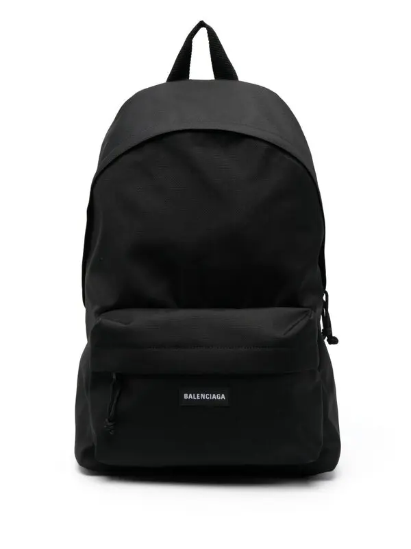Balenciaga Explorer Nylon Backpack - Black
