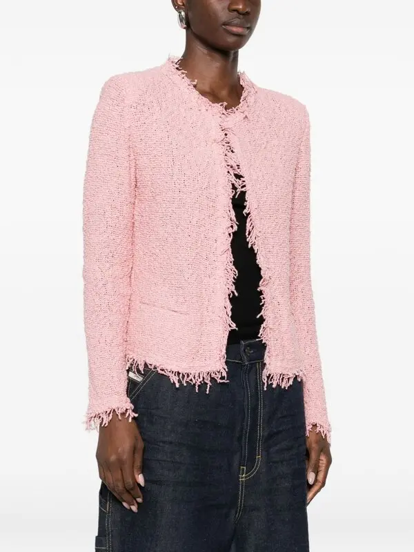 IRO PARIS Shavani Cotton Jacket - Pink