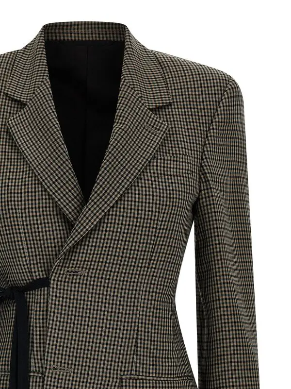 Balenciaga Wrap Tailored Blazer