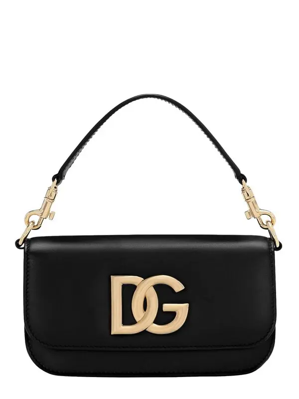 Dolce & Gabbana 3.5 Leather Shoulder Bag