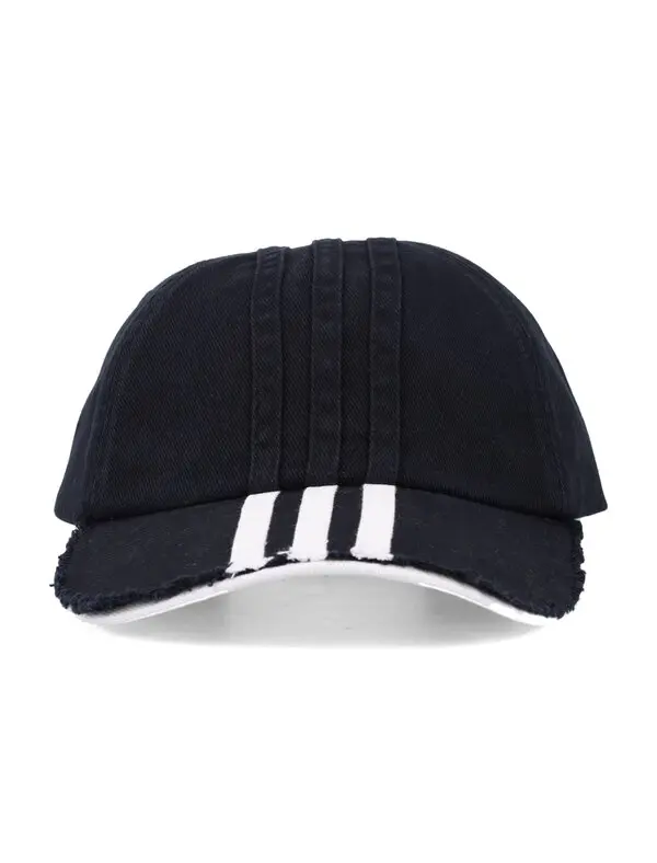 Y3 Stripes Cap - Black