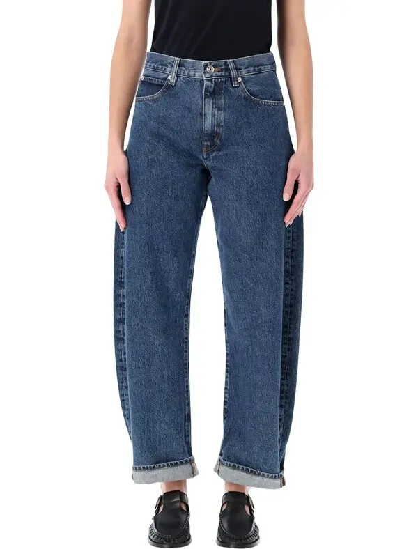 FRAME Bubble Barrel Leg Jeans