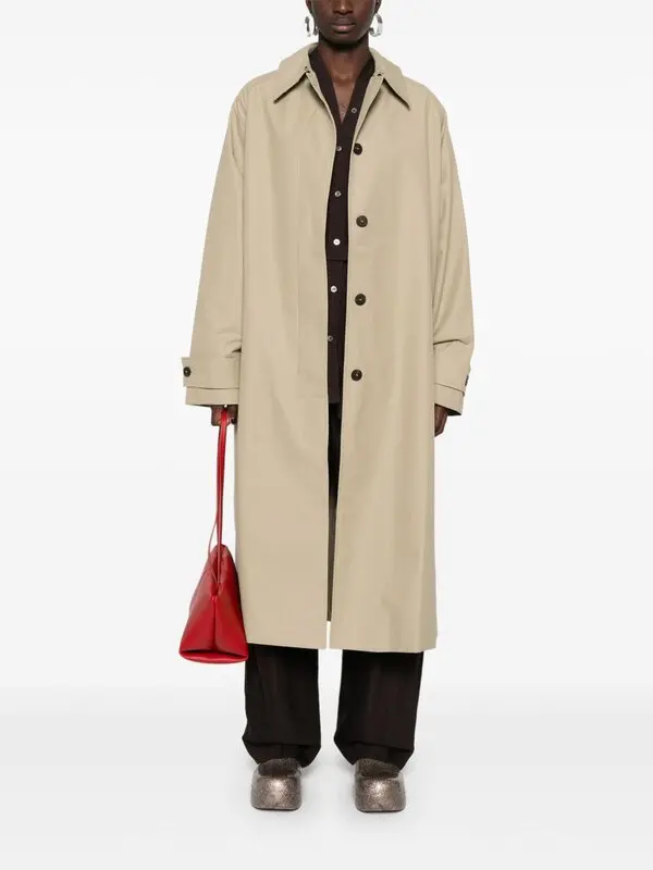 STUDIO NICHOLSON PRE Studio Nicholson Holin Cotton-blend Coat