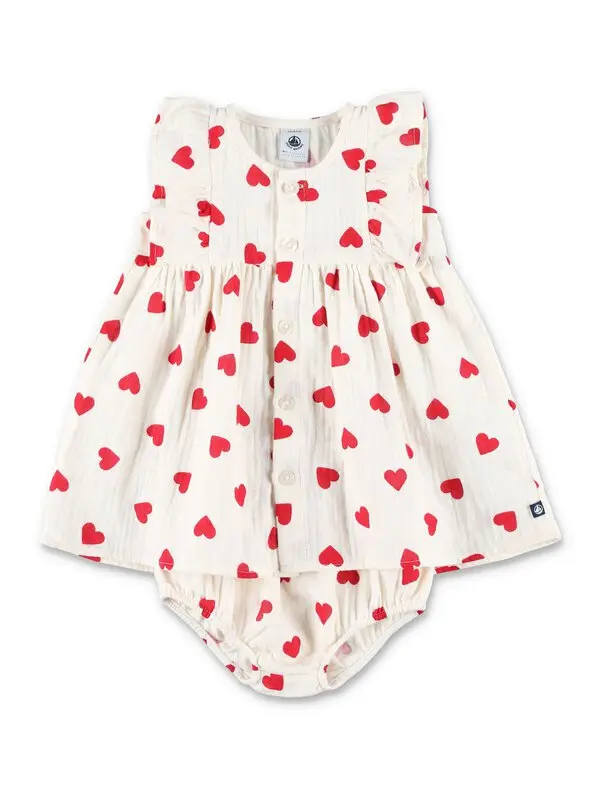 Petit Bateau Dress - White