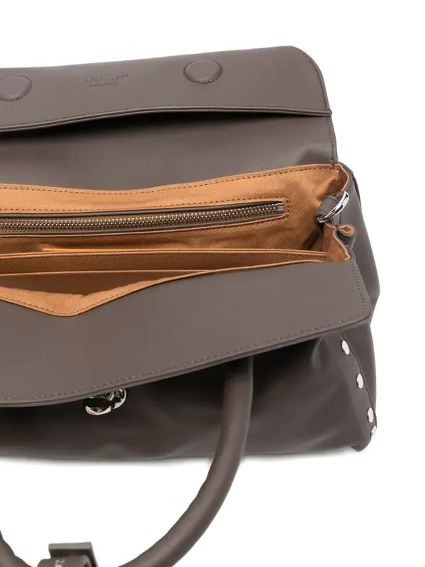 ZANELLATO Dotta Centauro Small Handbag - Brown