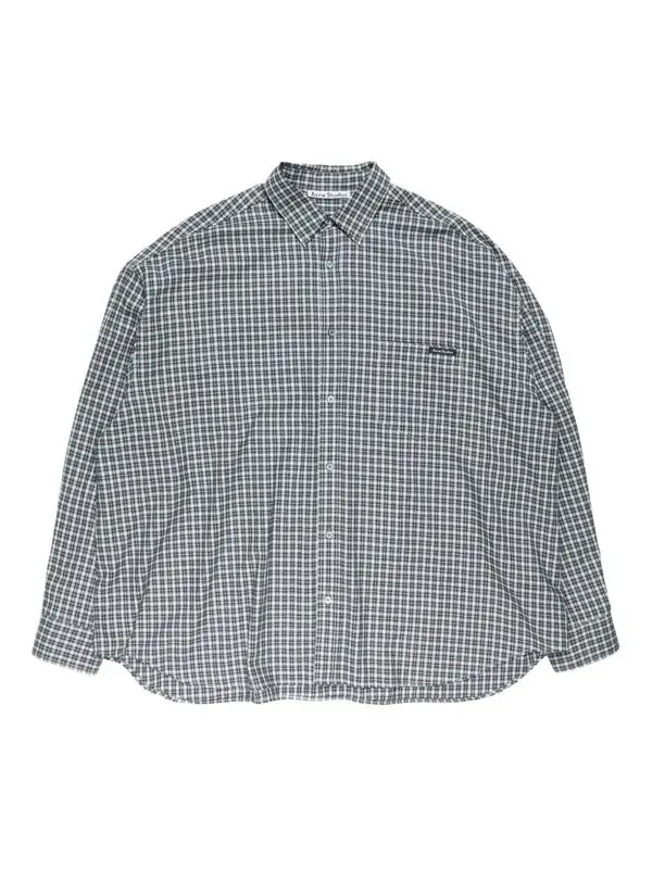 Acne Studios Checked Cotton Shirt