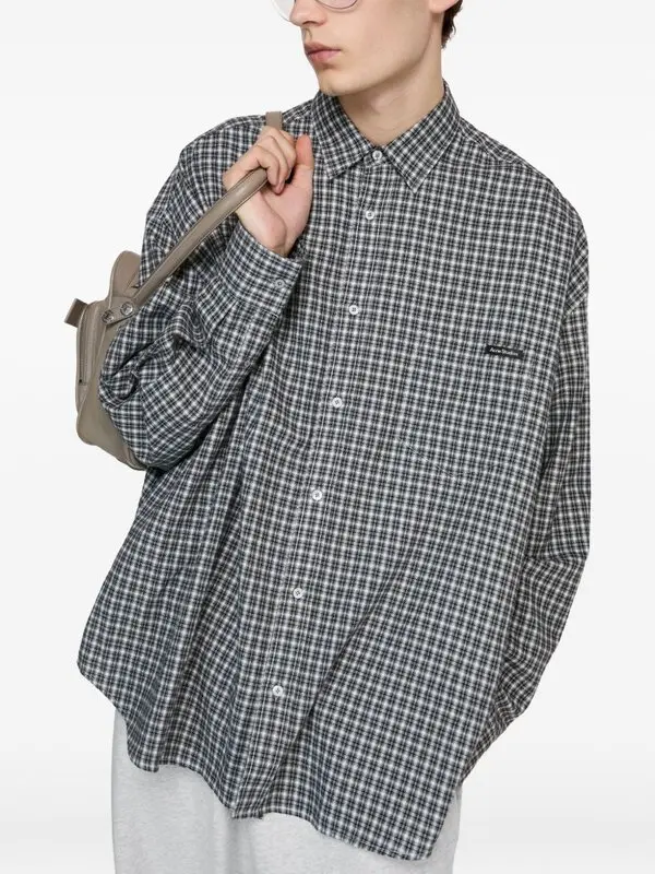 Acne Studios Checked Cotton Shirt