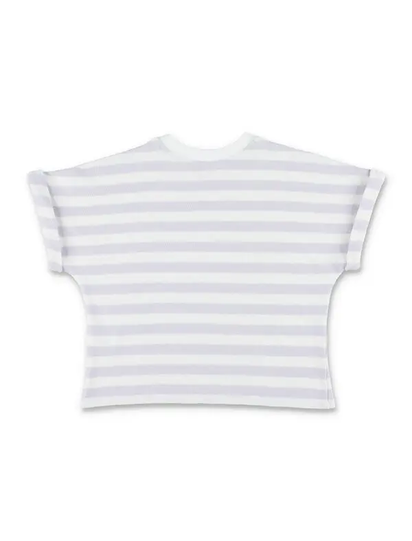 Bonpoint Striped Cotton Knit T-shirt