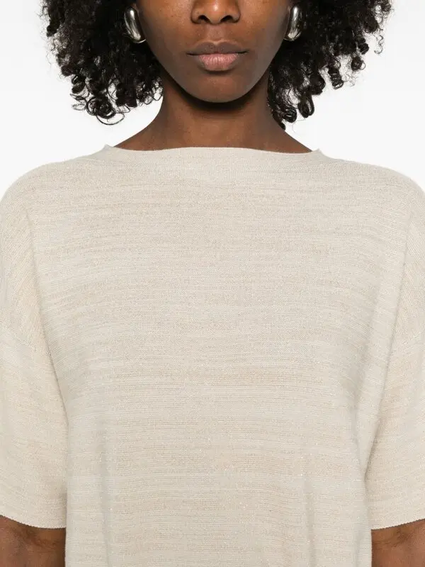 Fabiana Filippi Wool And Cotton Blend Sweater