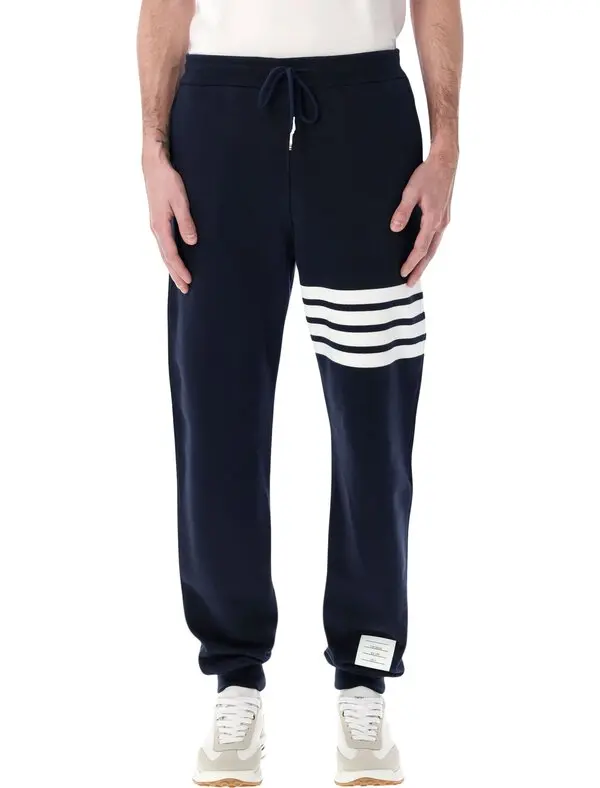 Thom Browne Fleece Sweatpants - Blue