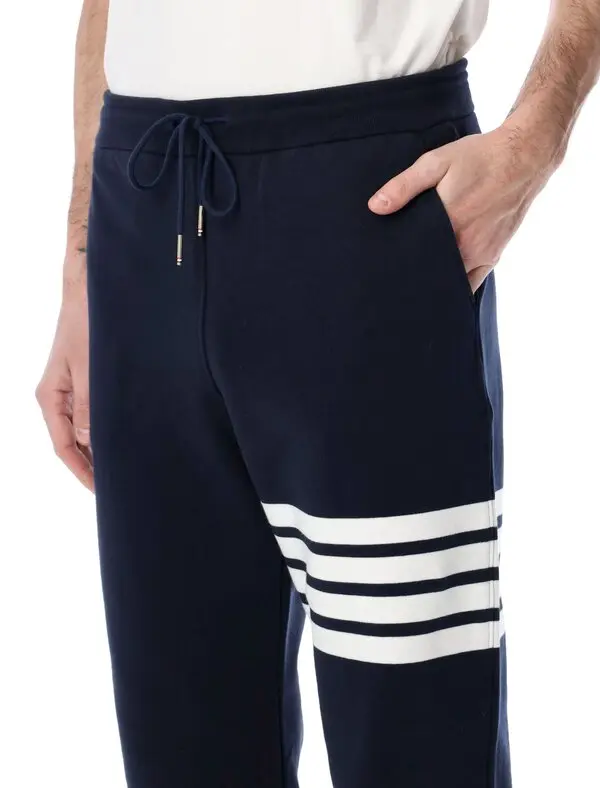 Thom Browne Fleece Sweatpants - Blue