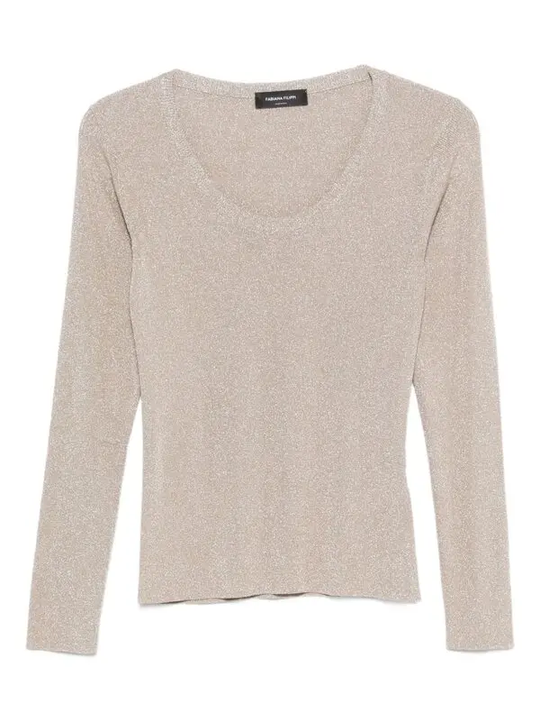 Fabiana Filippi Crewneck Sweater - Ivory