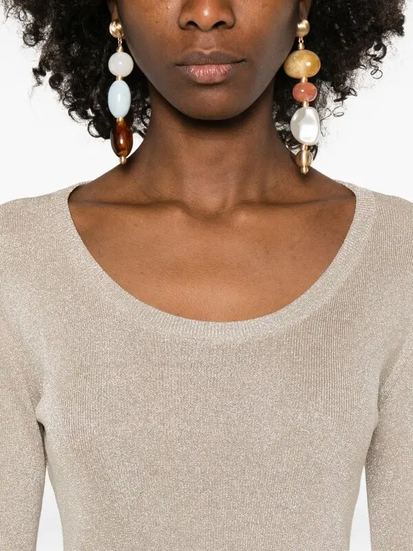 Fabiana Filippi Crewneck Sweater - Ivory