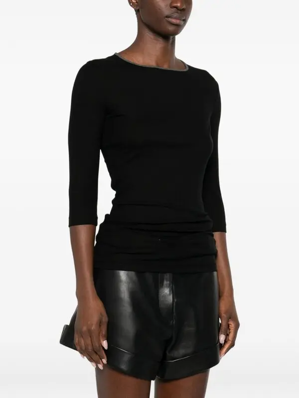 IRO PARIS Thanya Ribbed Sweater - Black